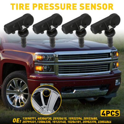 TIRE PRESSURE SENSOR TPMS FITS CHEVY SILVERADO SUBURBAN 1500 2500 3500 ...