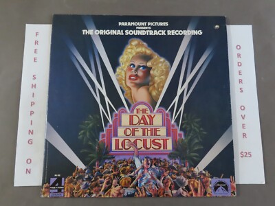 THE DAY OF THE LOCUST ORIGINAL SOUNDTRACK LP DONALD SUTHERLAND | eBay