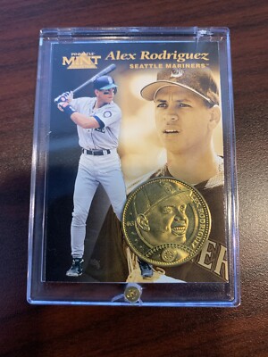 1997 PINNACLE MINT ALEX RODRIGUEZ GOLD COIN | eBay