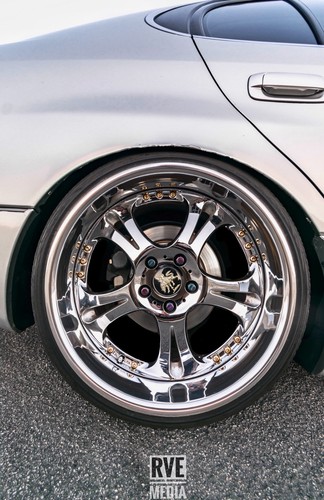 18” weds kranze cerberus 1 three piece wheels 5x114.3 comes with tires ...