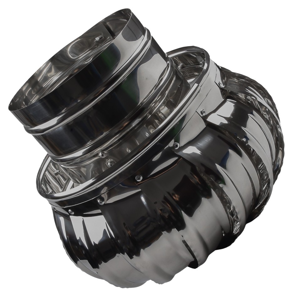 Rotating Stainless Steel Chimney Cowl Cap: Protects Flue Pipe, Enhances ...