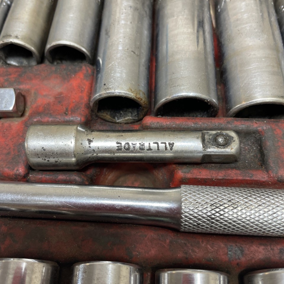 🇺🇸 MAC Tools 3/8" Ratchet Socket Set Complete Except Extension Is ...