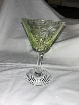 William Yeoward Jenkins Alexis Light Green Martini Glass 6.5” NWT | eBay