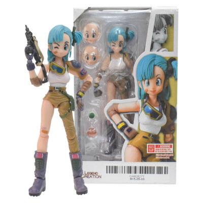 Anime Dragon Ball Z Bulma PVC Action Figure Collection Model Toys ...