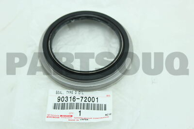 9031672001 Genuine Toyota SEAL, OIL (FOR FRONT AXLE HUB INNER), RH/LH ...
