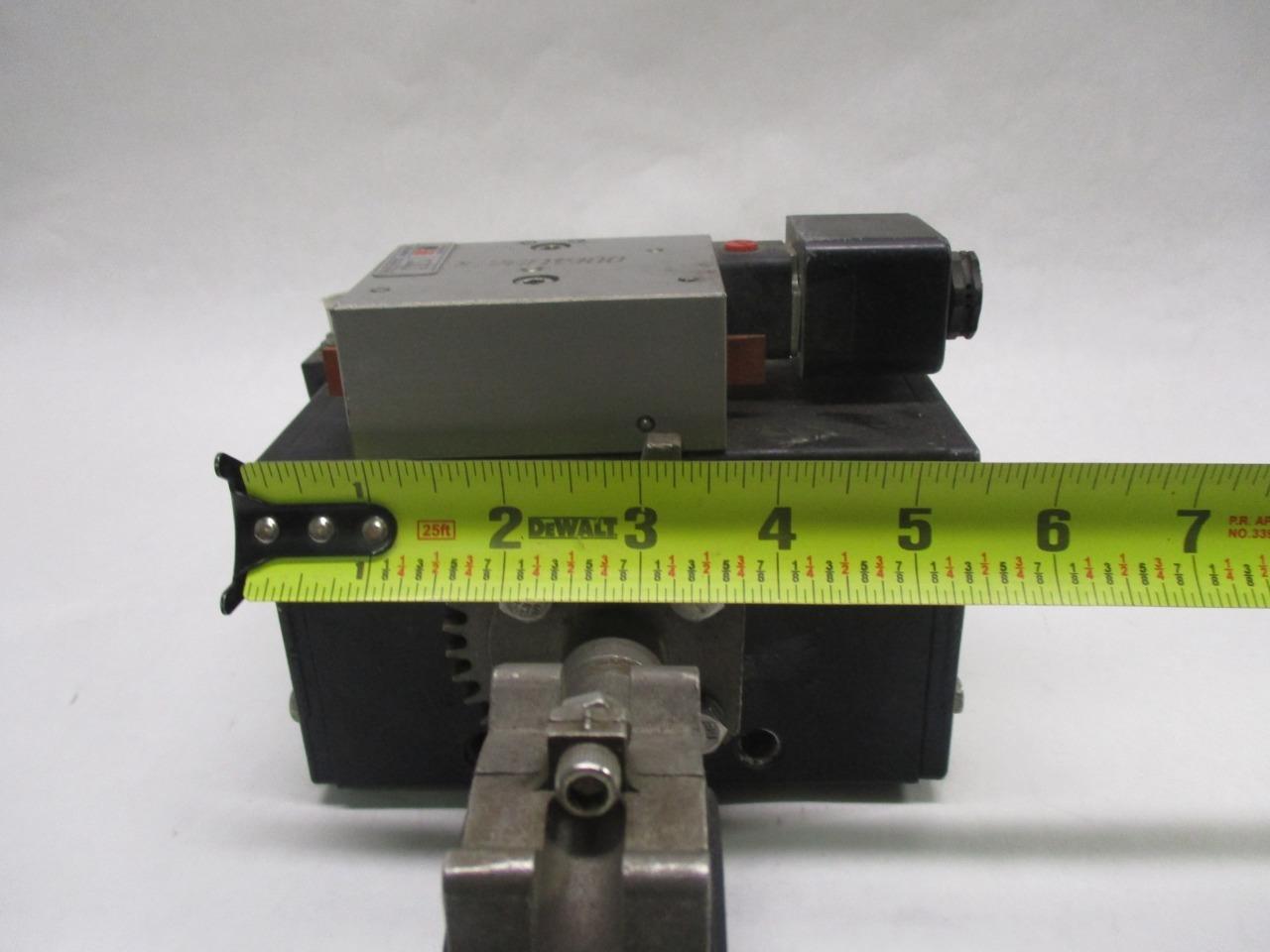 Keystone Model F79U-003U Double Acting Pneumatic Actuator w/ Butterfly ...