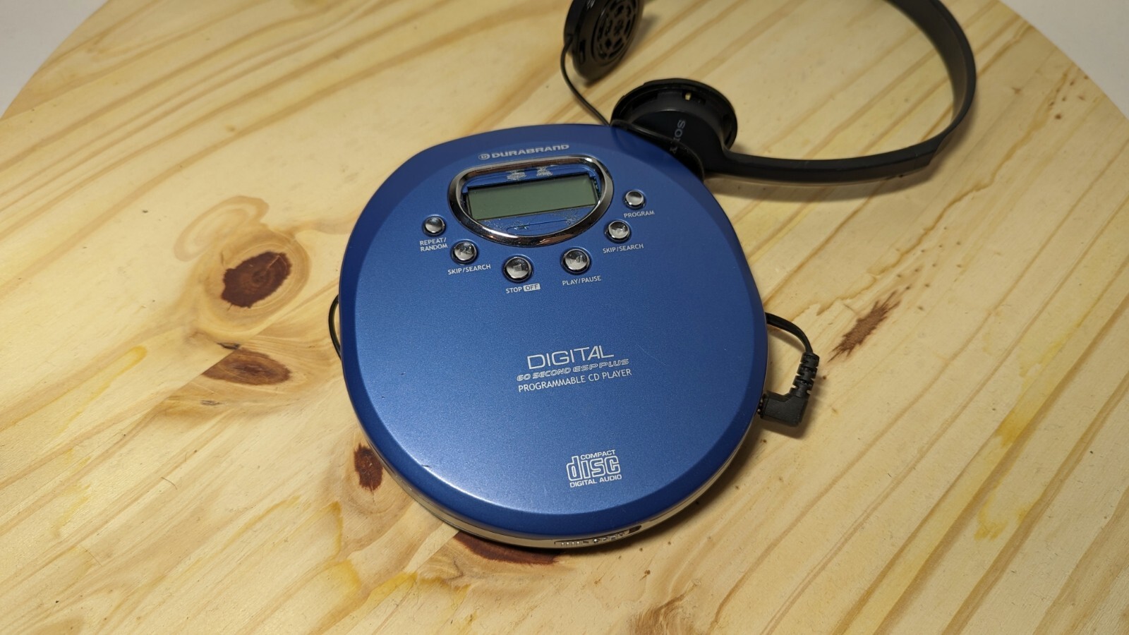 Durabrand Portable Programmable CD Player CD-85 Blue Discman | eBay