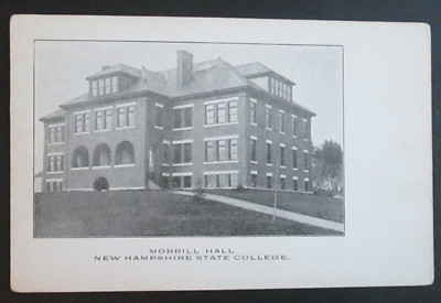 Morrill Hall New Hampshire State College Durham NH Unposted UDB ...