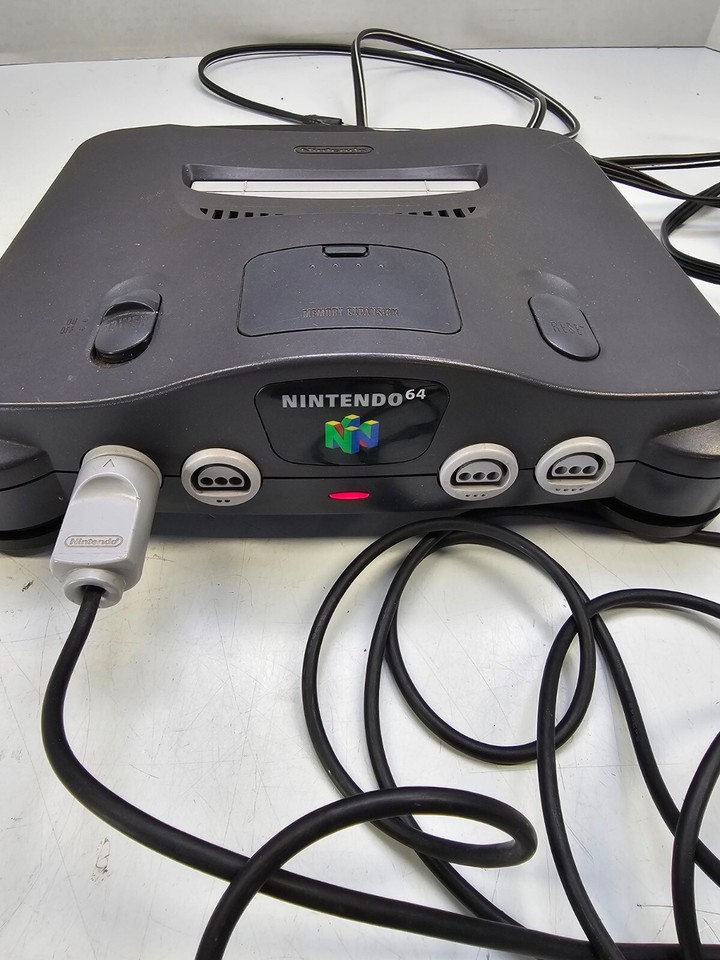 Nintendo 64 N64 Console NUS-001 Working With Controller & Cords | eBay