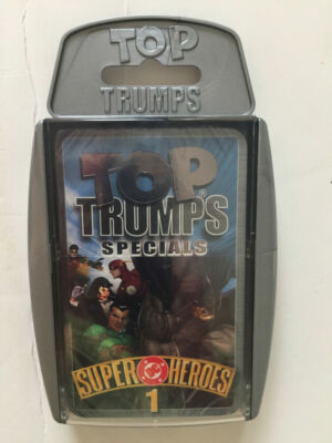 Top Trumps Specials Super Heroes 1 DC Trading Cards Pick Your Own Comic ...