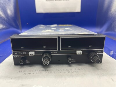 BENDIX/KING KX 155 P/N 069-1024-43 28 VDC WITH GLIDE/SLOPE WITH FAA ...