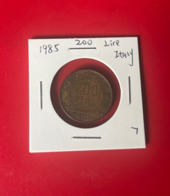 1985 Italy 200 LIRE COIN - NICE WORLD COIN !!! | eBay