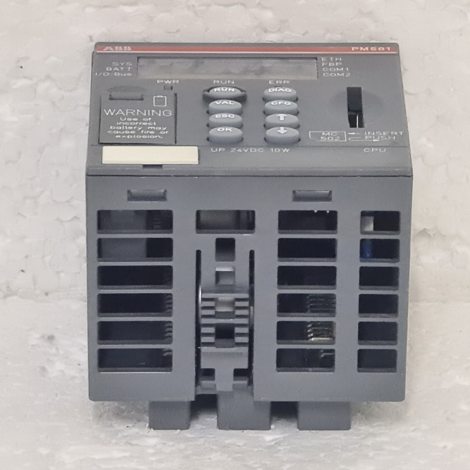 ABB 1SAP140100R0170 PM581-ETH AC500 Processor Module Memory 256kB Ethernet | eBay
