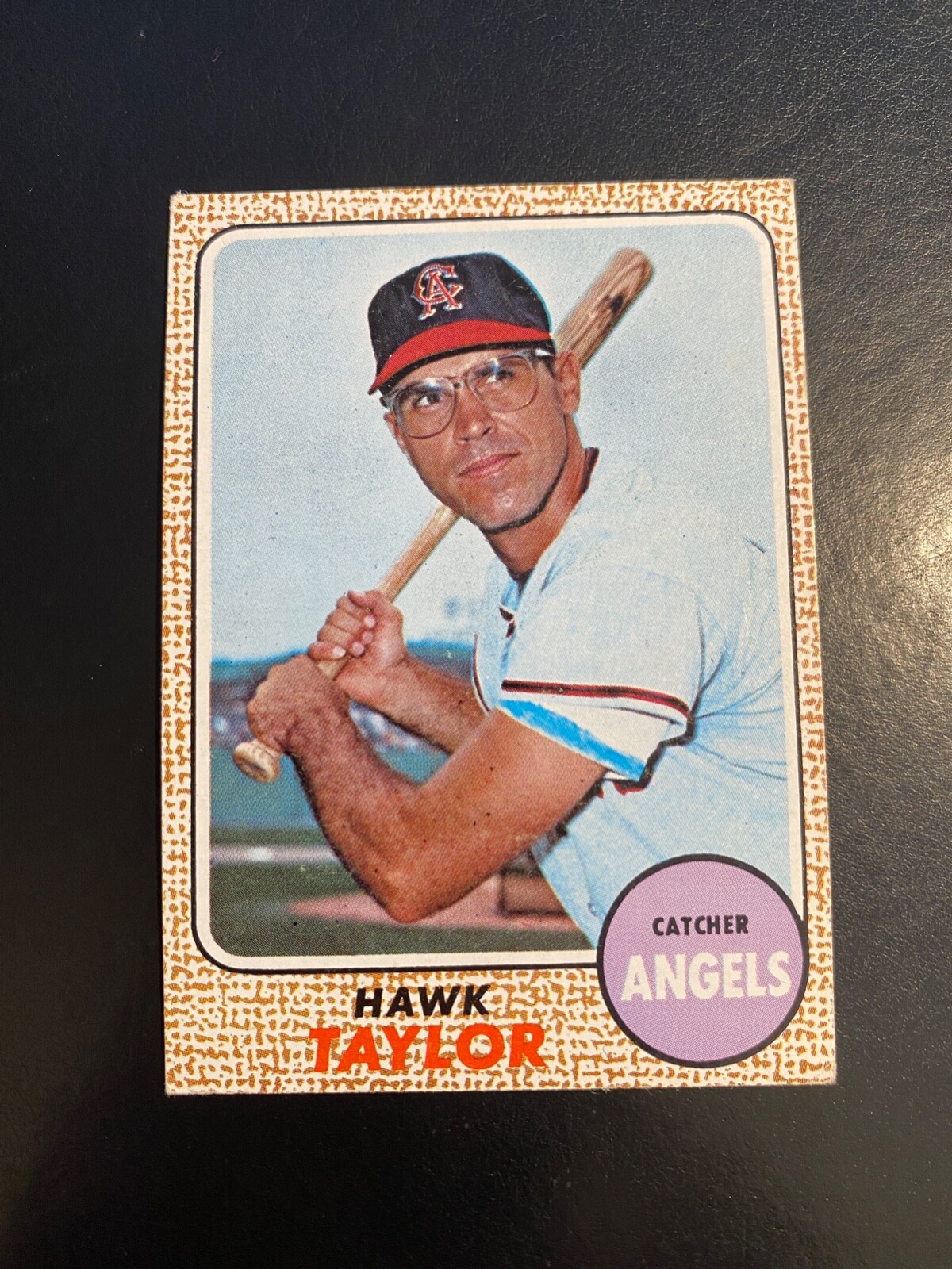 1968 TOPPS BASEBALL #52 HAWK TAYLOR!! NICELY CENTERED!! $1 SHIPPING ...