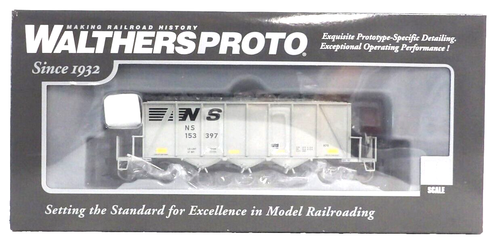 Walthers Proto 920-106045 Nofolk Southern NS 153397 40' Ortner 100-Ton ...