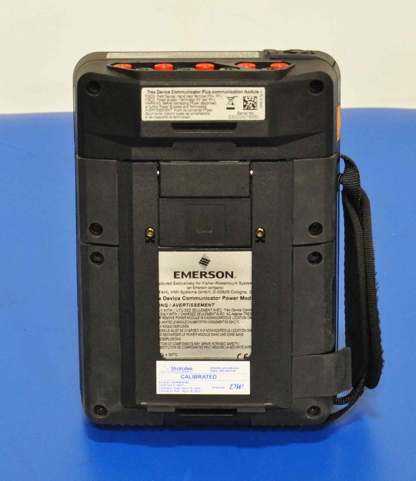 Emerson AMS Trex Device Communicator HART Fieldbus Loop Diagnostics ...