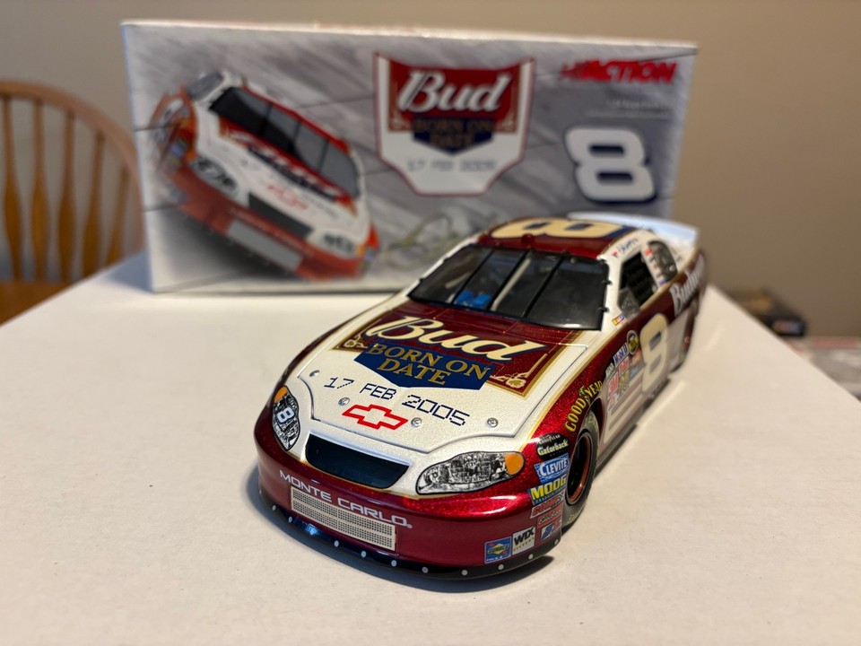 Dale Earnhardt Jr #8 Budweiser Born On Date Chevy Monte Carlo Duel Feb ...