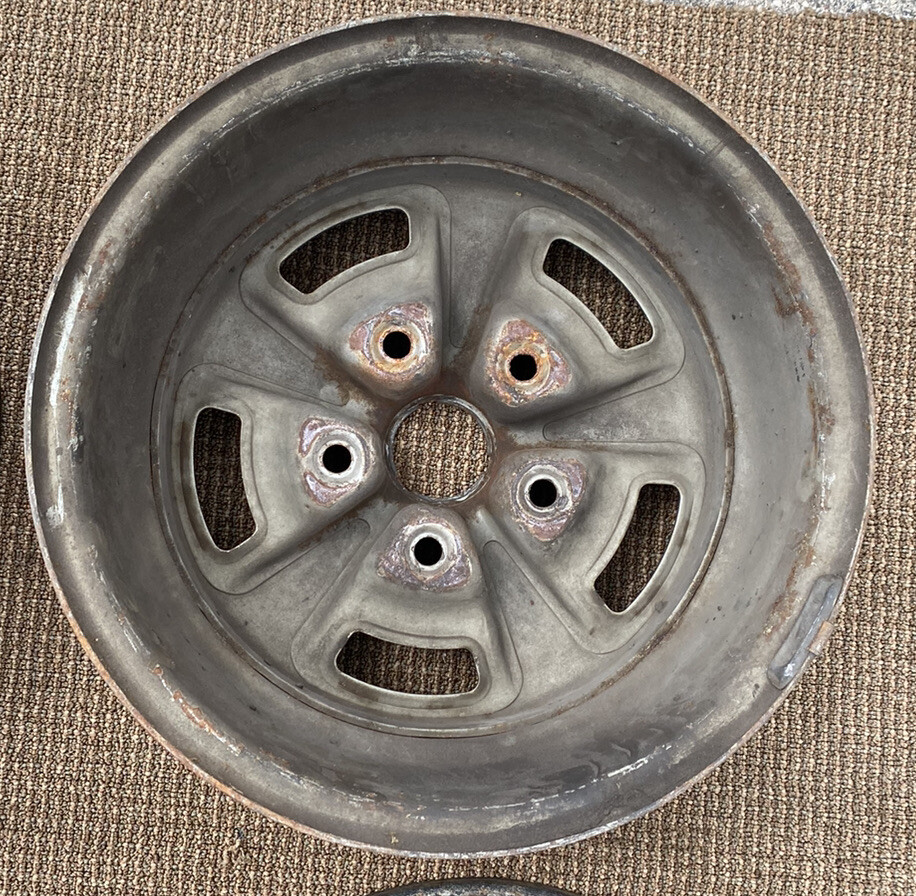 Pontiac GTO Tempest Firebird Rally II Wheels | 14x6 | KT Code | Disc ...