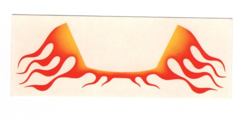 T BUCKET FLAMES - WATER SLIDE DECALS FOR SCALE 1:24 & 1:25 | eBay