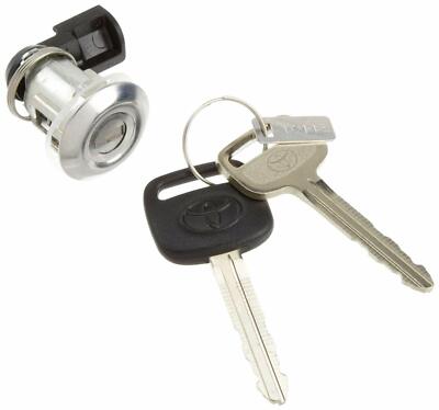 Toyota Genuine 95-04 Tacoma Fuel Lid Door Cylinder Lock Key Set 69058 ...