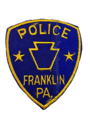 US Franklin Pennsylvania Police Patch | eBay