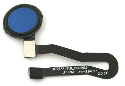 OEM AT&T RADIANT MAX U705AA REPLACEMENT BLUE FINGERPRINT SENSOR FLEX ...