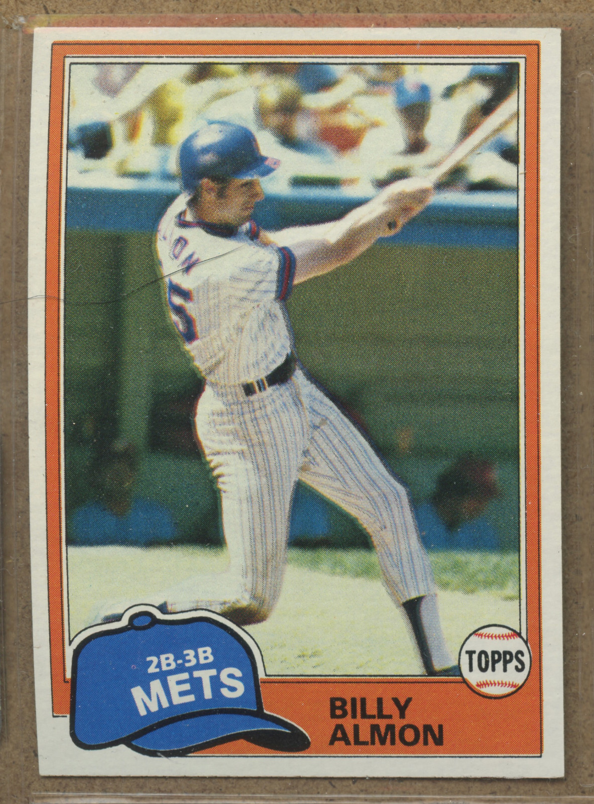 1981 Topps #163 Billy Almon New York Mets | eBay
