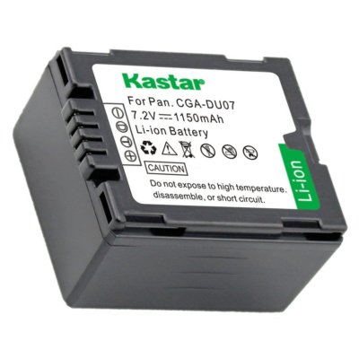 CGA-DU07 CGR-DU06 Battery for Panasonic VDR-D100 D105 D150 D158 D160 ...