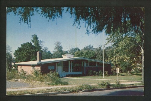 New Jersey NJ postcard Closter, Public Library | eBay