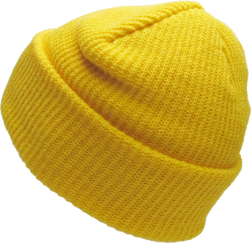 Soft Ribbed Beanie Knit Ski Cap Skull Hat Warm Solid Color Winter Cuff ...