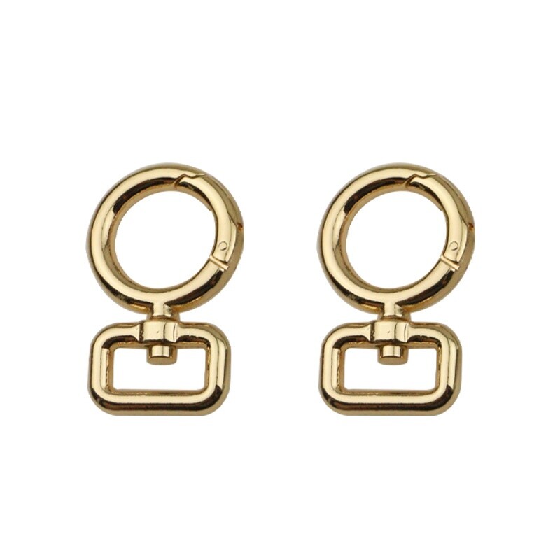 Bag Clasp Open Circular Ring Buckle For Strapping Bag Handbag Chain ...