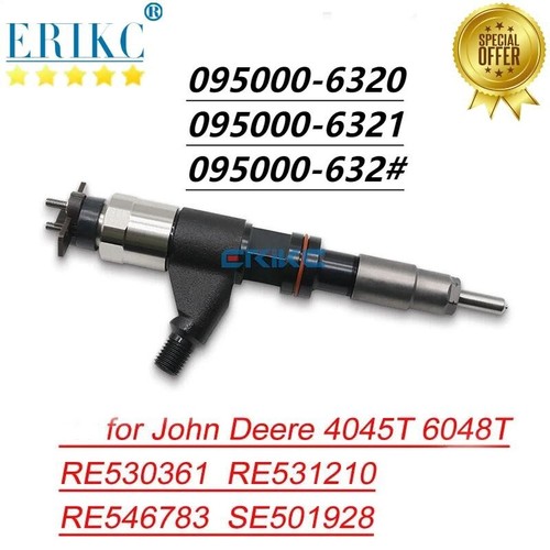 RE546783 RE531210 RE530361 Diesel Fuel Injector for JOHN DEERE 095000 ...