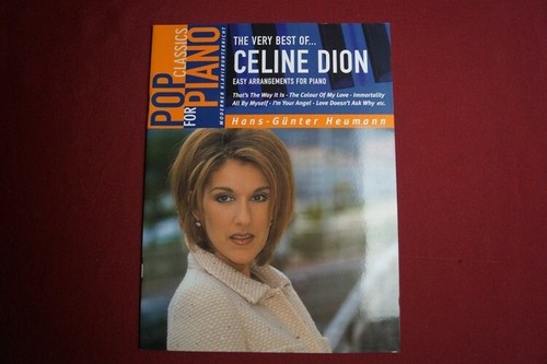 Celine Dion - The Very Best of .Songbook Notenbuch .Piano | eBay.de