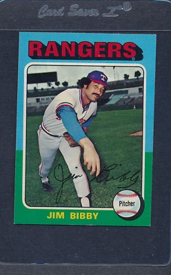1975 Topps #155 Jim Bibby Rangers NM *3445 | eBay