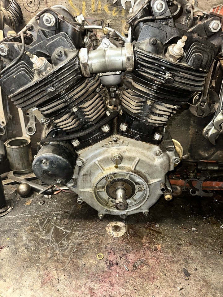 1937 harley davidson knucklehead Engine | eBay
