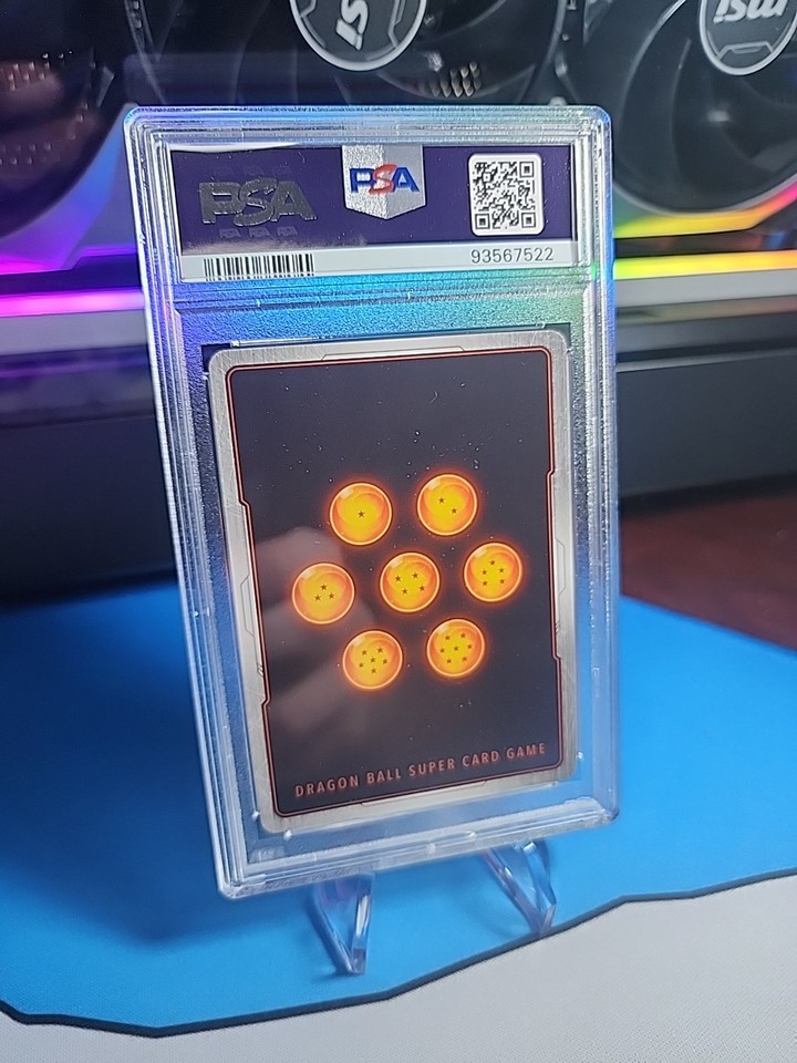 2024 Dragon Ball S Masters Special Rare SS2 Vegeta Charging Rage PSA 10 ...