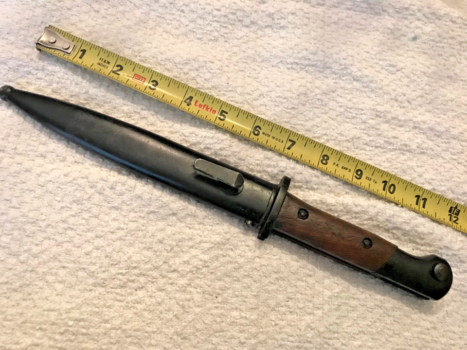 ORIGINAL Portuguese m/948 SMG stiletto dagger type blade bayonet ...