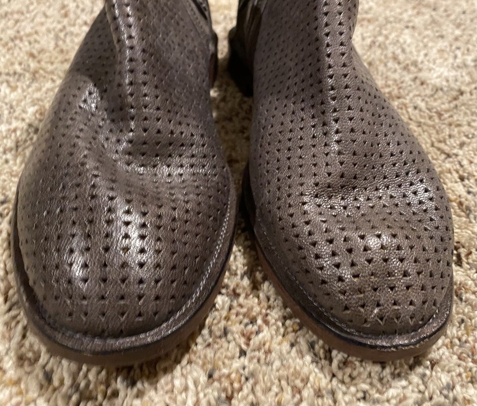 New Womens Gray HS Trask Boots Booties Size 7 | eBay