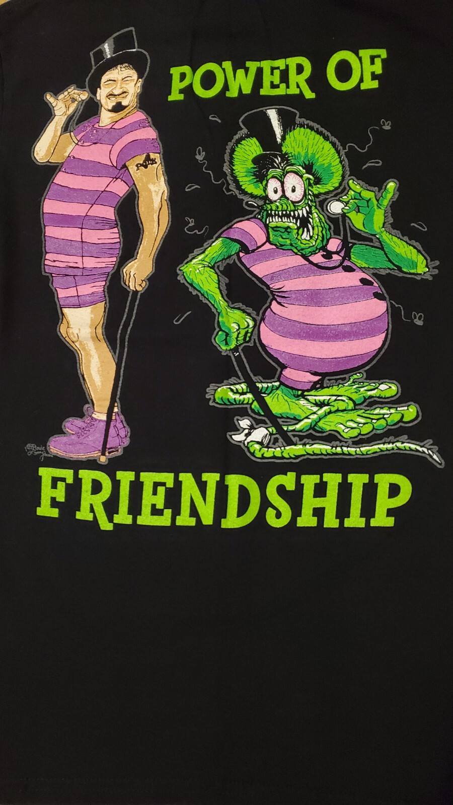 NEW Rat Fink Trixie 19th Reunion 2021 T shirt Ed Roth Small Black Hot ...