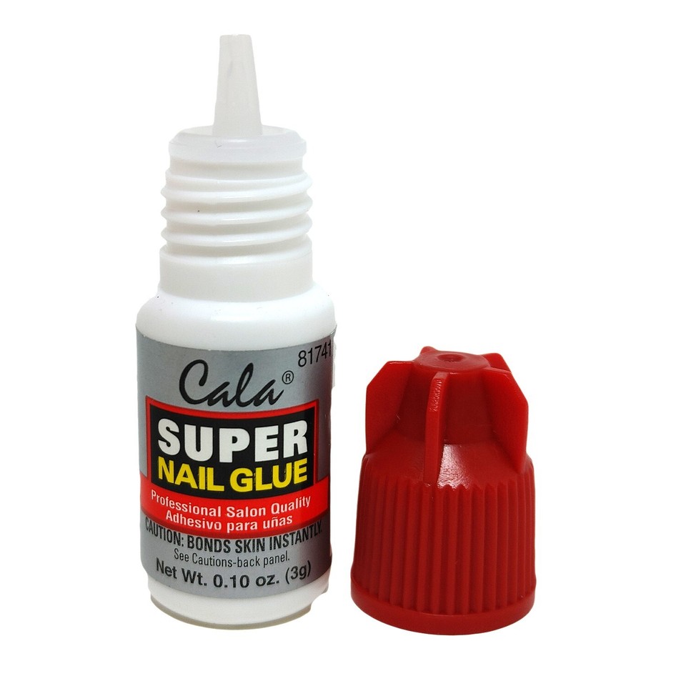 CALA Super nail Glue,Nail Art,Clear Adhesive,For Fake Nail,Nail ...