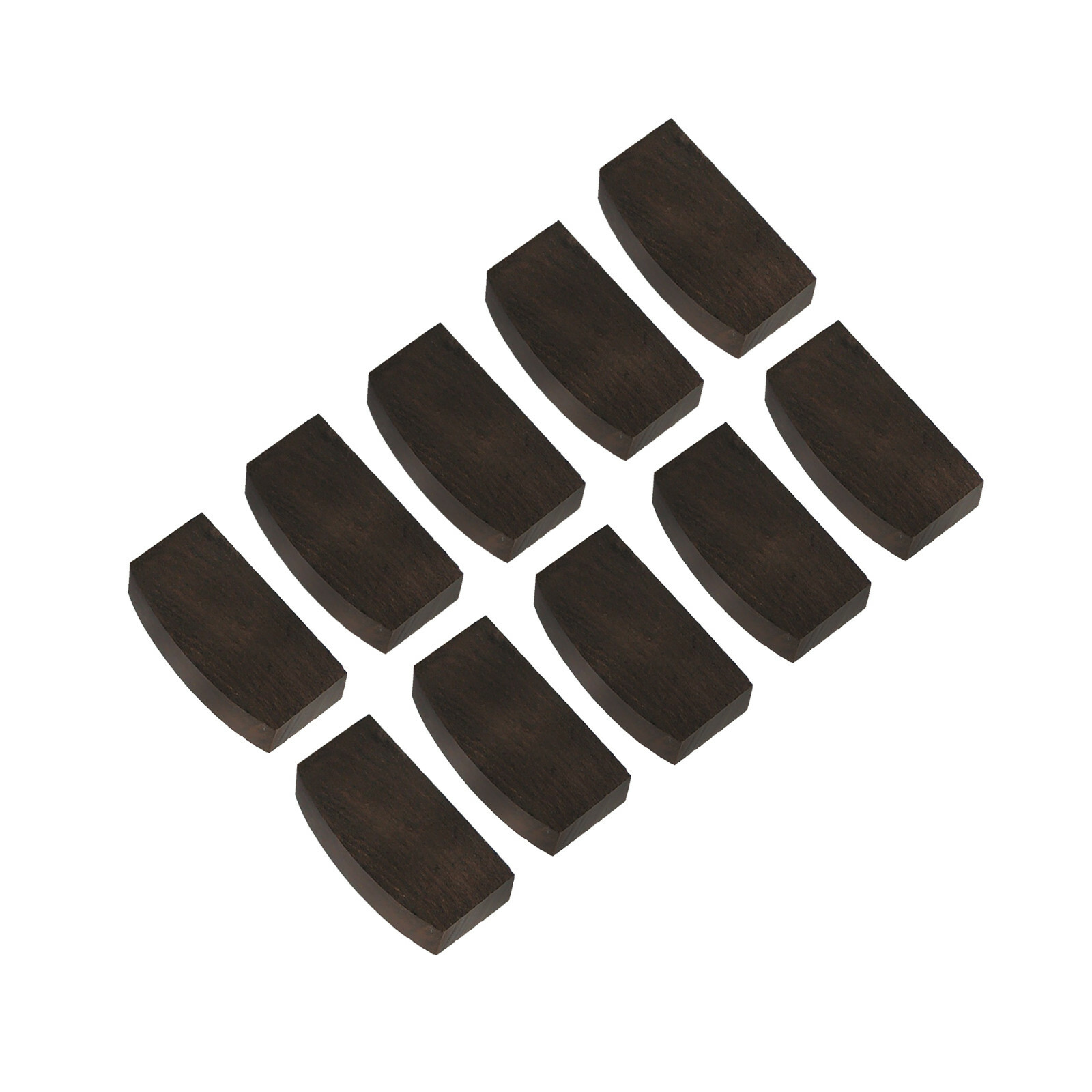 10x Violin String Nut Natural Ebony Wood Pre-Carved Good Quality | eBay