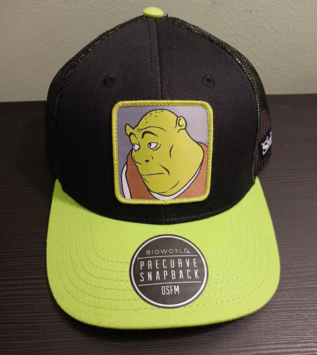 NWT DREAMWORKS Shrek Meme Trucker Hat OSFM Adult Snapback | eBay
