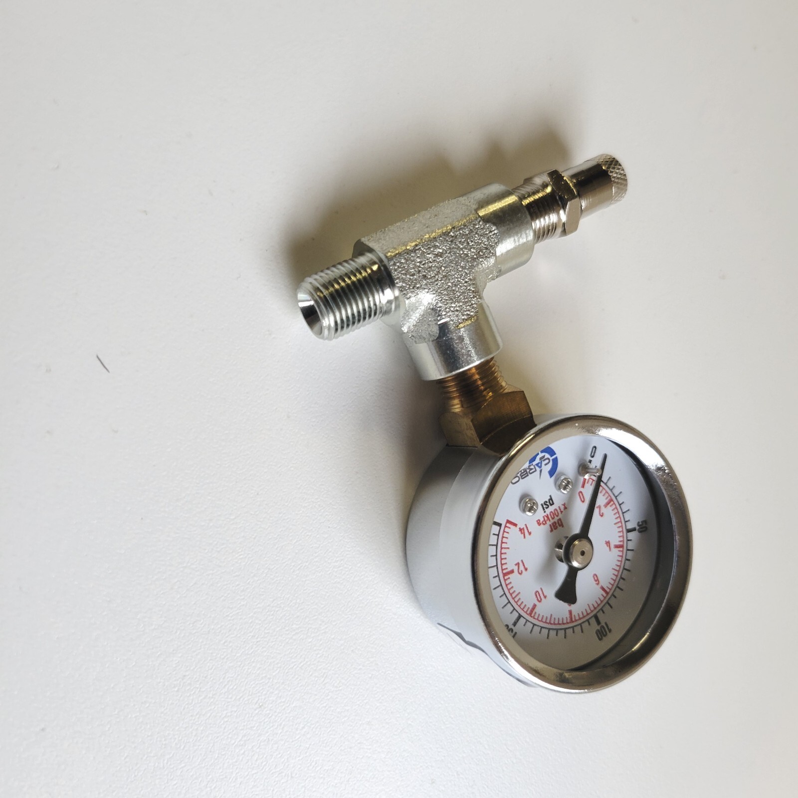 LOWRIDER HYDRAULICS PISTON/BLADDER PUMP AIR GAUGE KIT 1/8 Npt Brand New ...