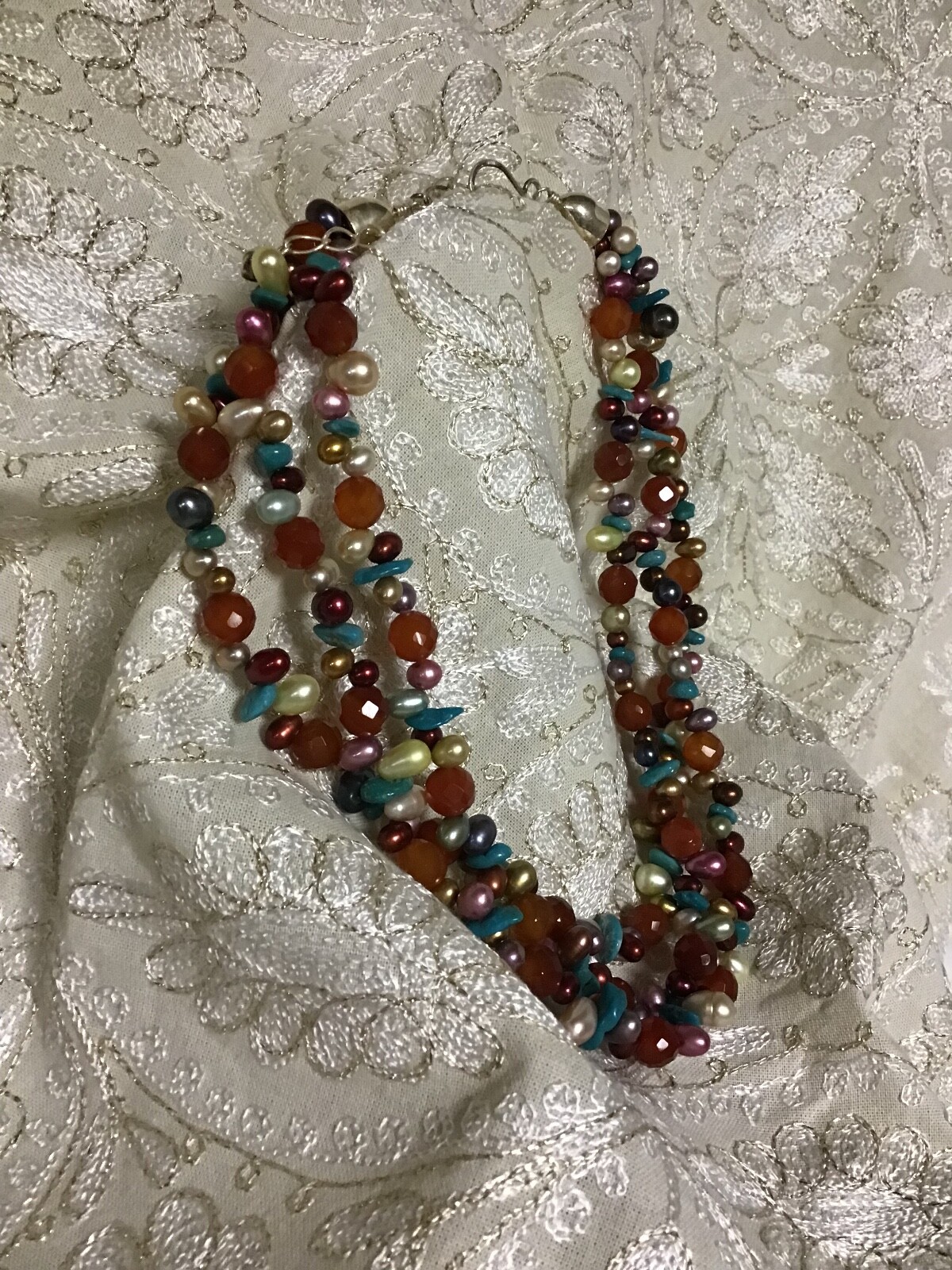 Rare vintage jay king dtr necklace - Gem
