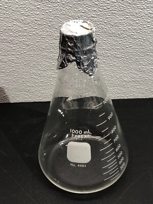 Pyrex 1000mL Erlenmeyer Flask No. 4985 | eBay