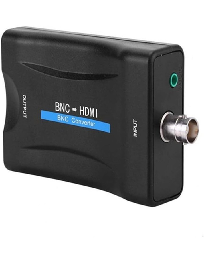 BNC to HDMI Video Converter Box,BNC Adapter with Audio for Security ...
