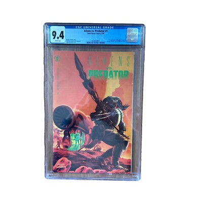 Aliens VS Predator #1 CGC 9.4: First Appearance of Machiko Noguchi | eBay