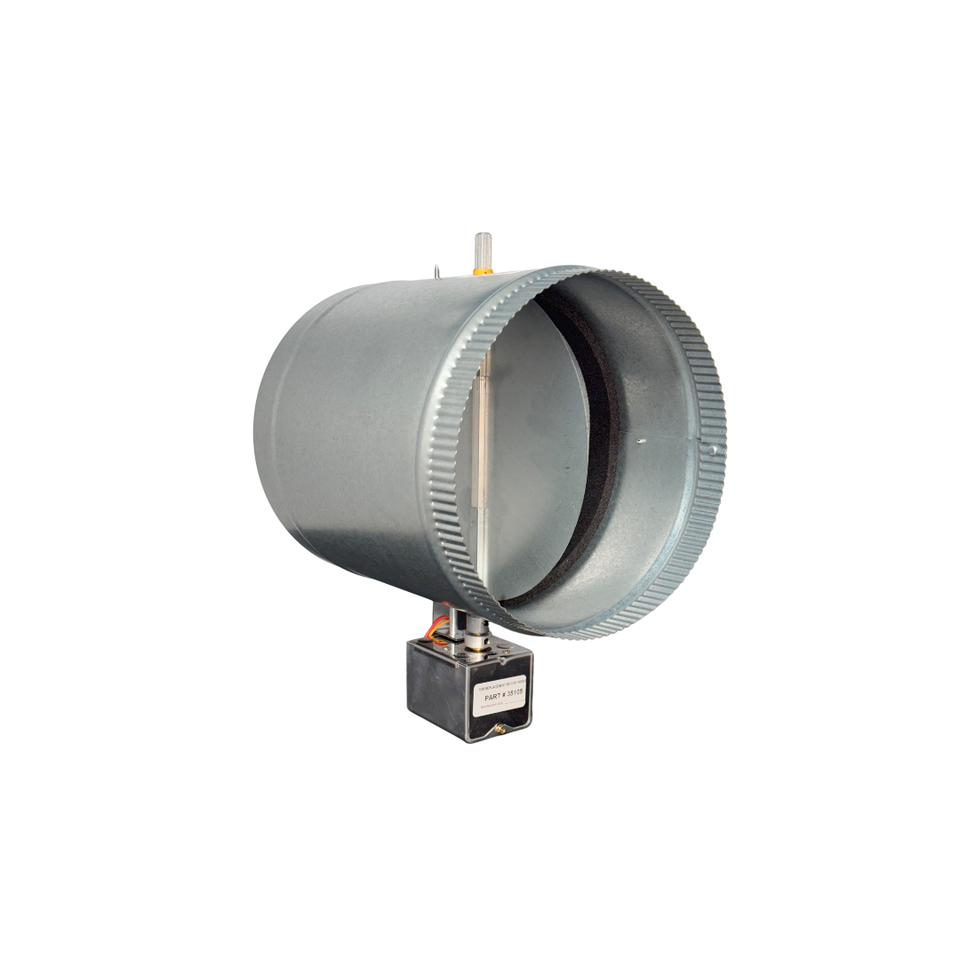 10" NSPRD DuroZone HVAC Motorized Electric Zone Control Power Damper | eBay