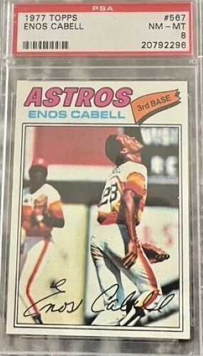 1977 Topps - Enos Cabell #567 for sale online | eBay
