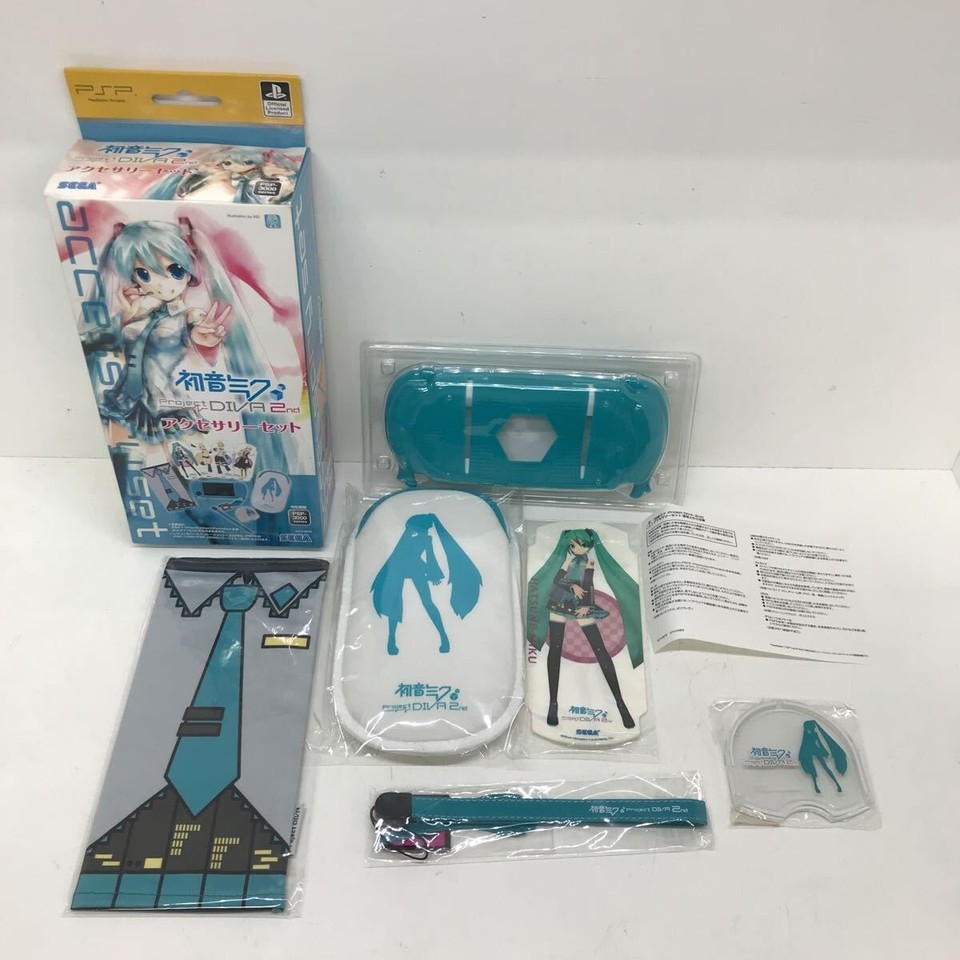 Hatsune Miku Project Diva 2nd Accessory Set For PSP-3000 Sega Limited ...